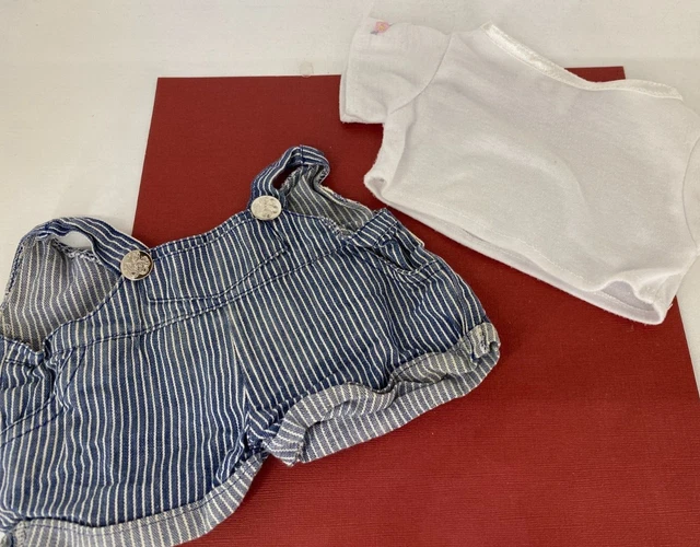 BUILD-A-BEAR 🐾 OVERALLS & T-Shirt 🐾 BAB Outfit / Clothing $26.00 ...