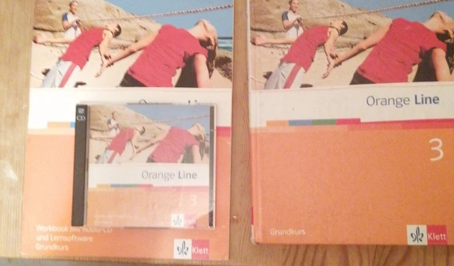 ORANGE LINE 3 Grundkurs - Buch - Workbook mit Software - CDs- Klett EUR ...