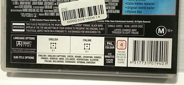 SWAT (DVD, 2003) Samuel L Jackson Colin Farrell Region 4 Movie Free ...