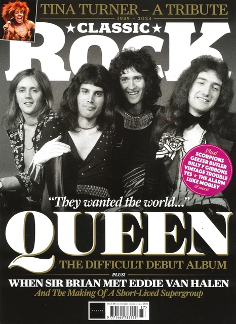 CLASSIC ROCK MAGAZINE, Queen, Freddie Mercury, Tina Turner Tribute ...