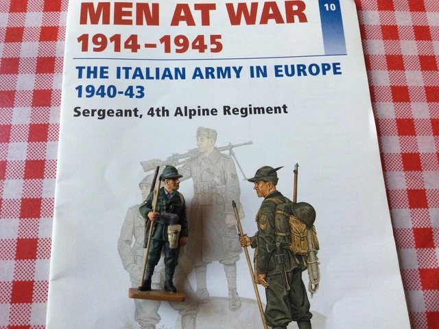DEL PRADO MEN at war Sergeant Of Alpine Italian Regiment Italy 1940 ...