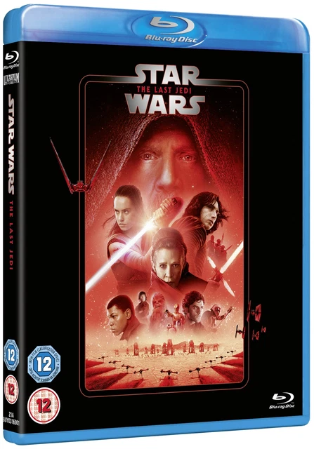 STAR WARS: THE Last Jedi (Blu-ray) Domhnall Gleeson Benicio Del Toro ...