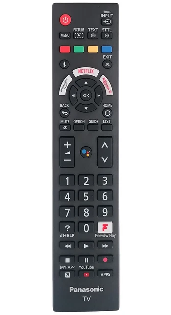 GENUINE PANASONIC N2QAYB000038 Smart Google Android Tv Remote Prime ...