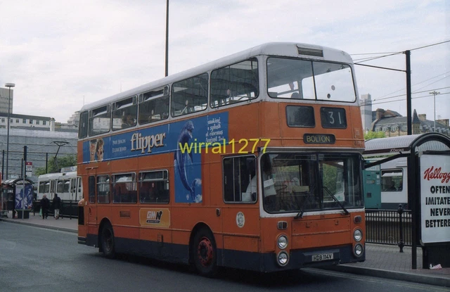 ORIGINAL BUS PHOTOGRAPHIC negative GM Buses North Fleetline 4114 HDB114V £2.75 - PicClick UK