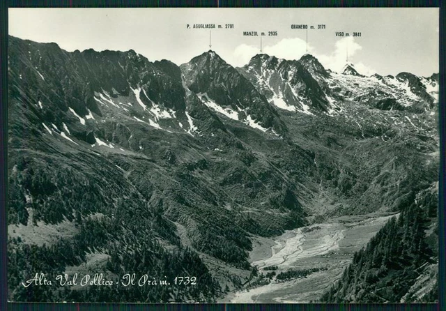 TORINO ALTA VAL Pellice Il Prà Mappa Foto FG cartolina MZ2318 EUR 4,00 ...