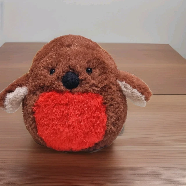 JELLYCAT ROBIN Poppet Robin Bird Tiny 4” poppet soft toy £89.10 ...