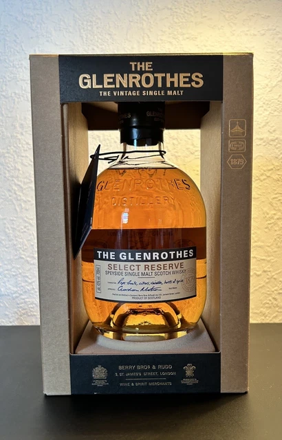 THE GLENROTHES SELECT Reserve Speyside Single Malt Whisky 43% ...