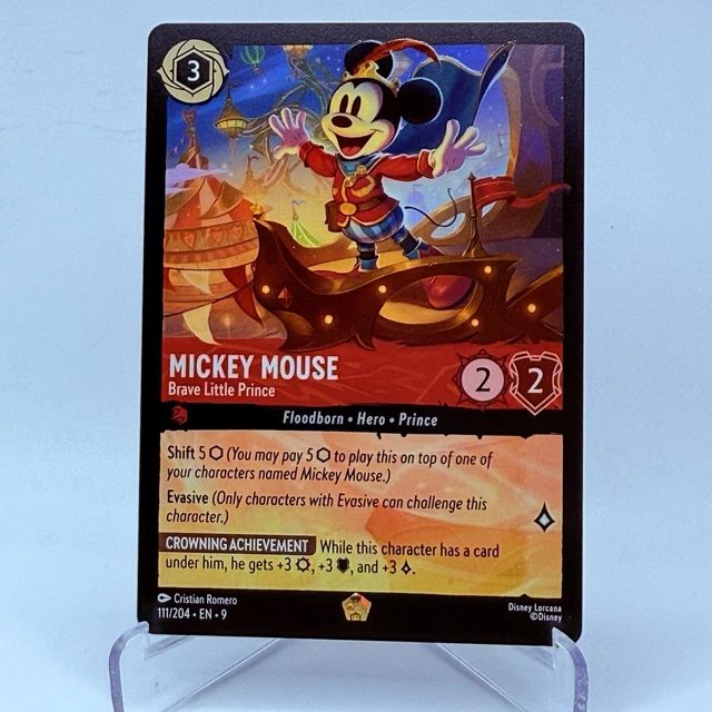 MICKEY MOUSE - Brave Little Prince (111/204) [Fabled] $15.00 - PicClick AU