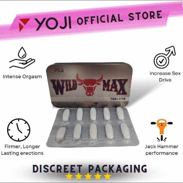 10 WILD MAX Tablets for Maxx Men. 100% Natural ROCK HARD ERECTIONS & ENERGY £17.33 - PicClick UK