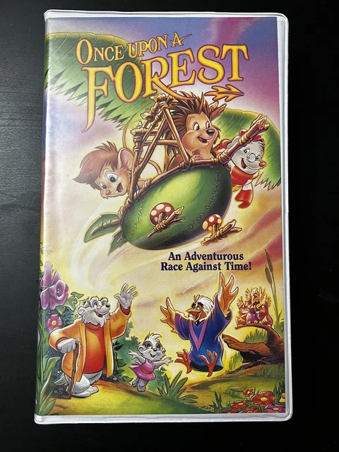 ONCE UPON A Forest (VHS, 1993, Fox Video) family film, children's movie ...