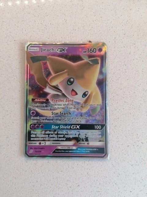 JIRACHI GX - 79/236 - Pokemon SM Unified Minds - Weltmeister 2019 Non ...