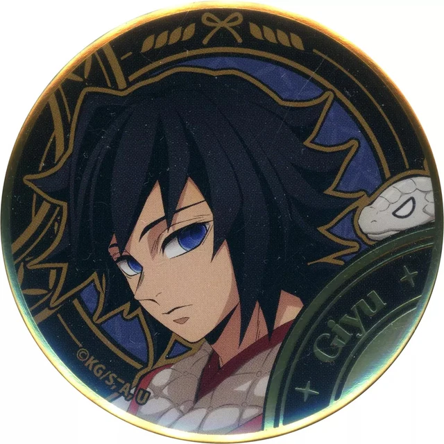 DEMON SLAYER ZODIAC 2025 Year of the Snake Badge Set of 2 Giyu Tomioka ...