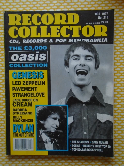 RECORD COLLECTOR 1997 Oasis Genesis Barbra Streisand Billy MacKenzie Bob Dylan EUR 2,29 ...