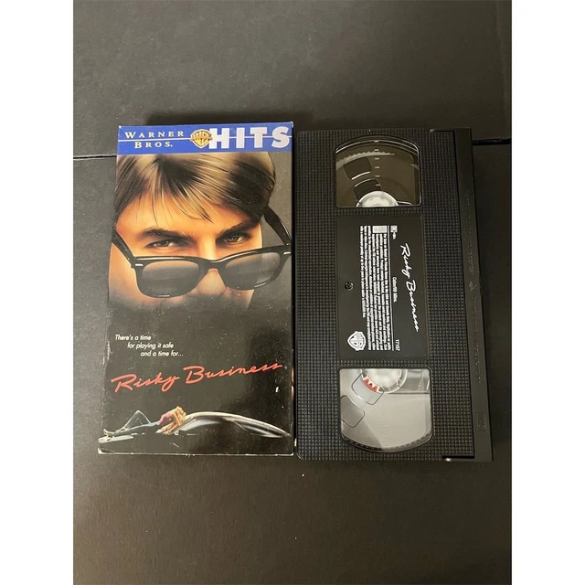 VINTAGE 1983 RISKY Business VHS Tape Tom Cruise Comedy Film $6.50 ...