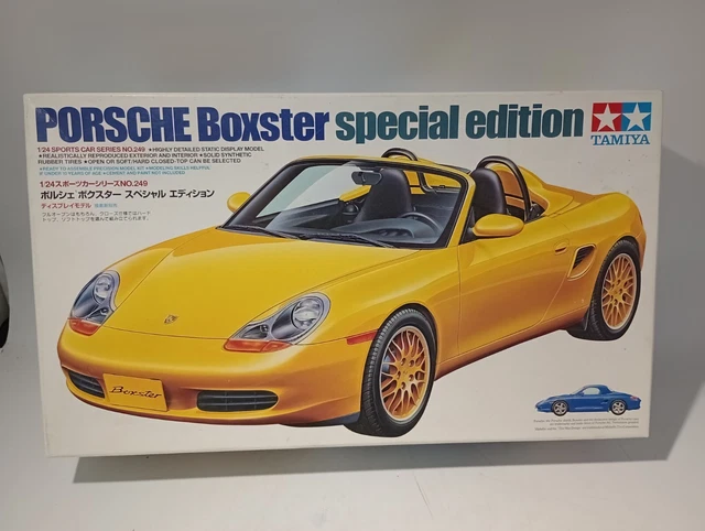 TAMIYA 1/24 PORSCHE Boxter Special Edition Plastic Model Kit £37.50 ...