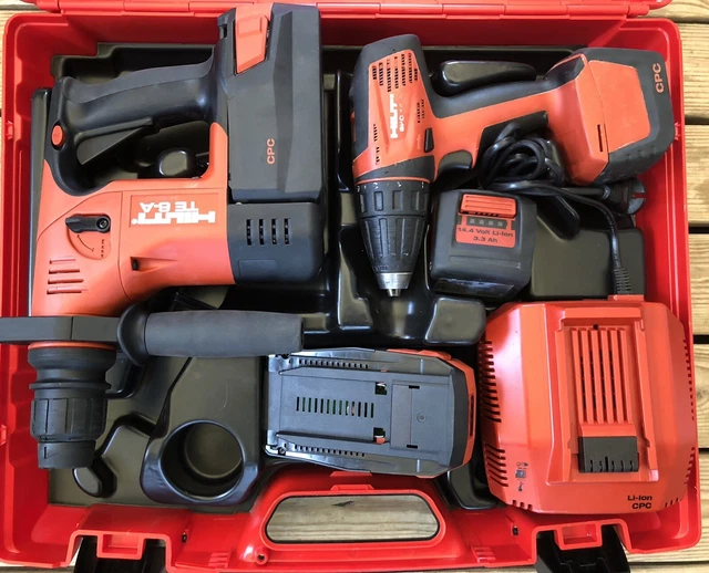 KIT HILTI PERFORATEUR Hilti Te6A 36V + Visseuse Hilti Sfc22A ...