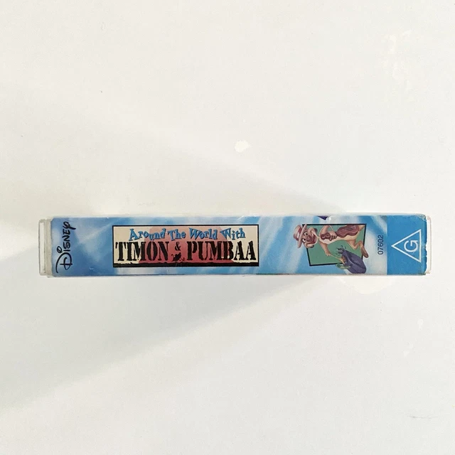 DISNEY TIMON AND Pumbaa Around The World The Lion King VHS Tape 1996 ...