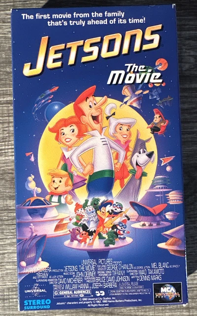 JETSONS THE MOVIE (VHS, 1990) Vintage Cartoon Classic EUR 8,59 ...