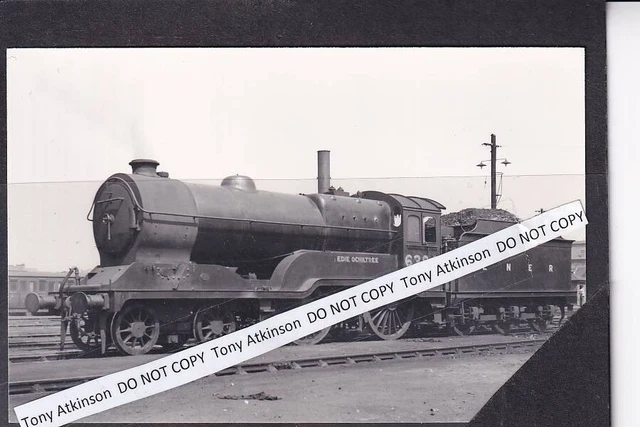 LNER EX GCR - D11 Class 4-4-0 No. 6384 @ Haymarket - Vintage Image ...