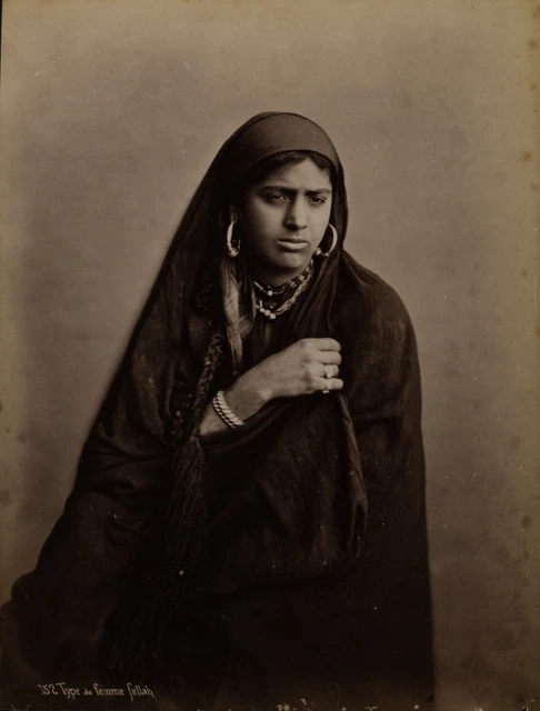 PASCAL SEBAH, FELLAH Woman's Type, Egypt. Vintage Print, Beauty ...
