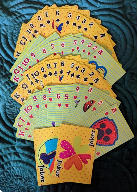 PAW PATROL JUMBO Spielkarten. Nick Jr. Nickelodeon Komplettdeck EUR 5 ...