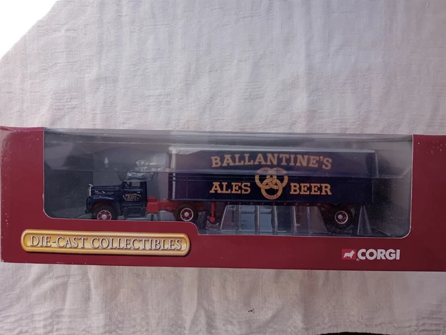 52304 CAMION MACK B Series Semi Remorque Ballantine's Ales § Beer 1/50 ...