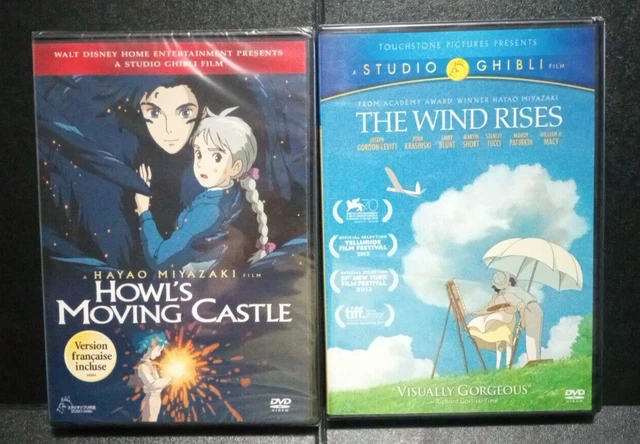 THE WIND RISES + Howl's Moving Castle - Brand New Studio Ghibli ...