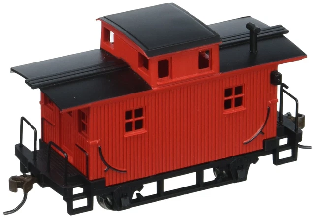 BACHMANN TRAINS PAINTED, Unlettered - Red Bobber Caboose (US IMPORT) £ ...
