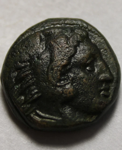 ALEXANDER RARE GENUINE Ancient Greek Coin Heracles club quiver ...