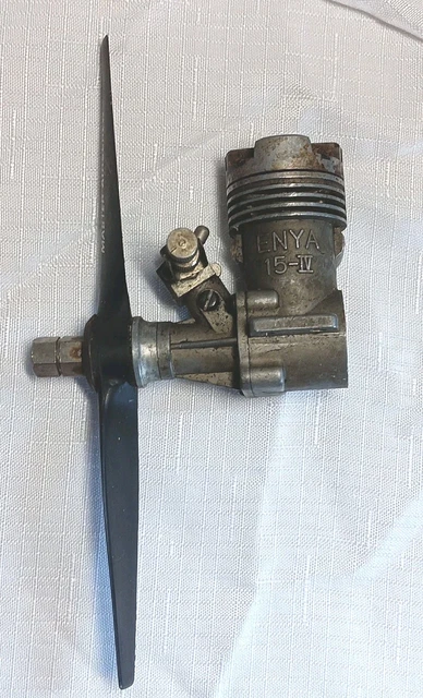VINTAGE ENYA 15-IV Model 3304 RC U Control Model Airplane Engine $27.67 ...
