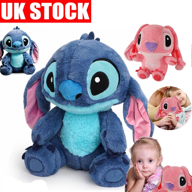 LILO AND STITCH Angel Plush Soft Toy Teddy Stuffed Doll Toys Kids Gift ...