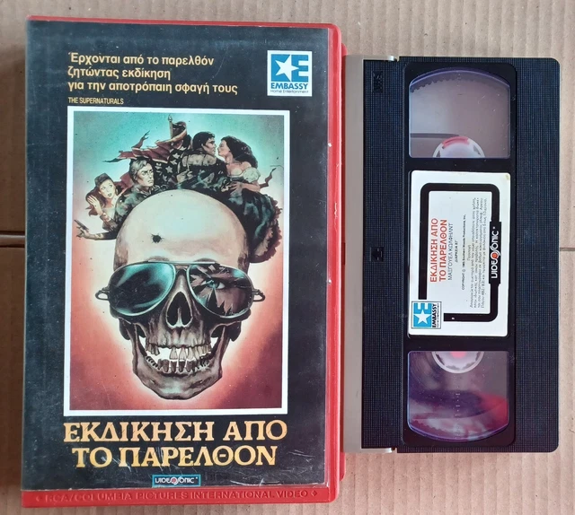 THE SUPERNATURALS (10) / Greek Pal Vhs / Videosonic Video Label £29.99 ...