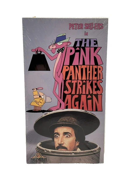 THE PINK PANTHER Strikes Again VHS 1976, 1993 Peter Sellers - Brand New ...