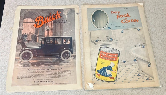 THE LADIES HOME JOURNAL March 1917 -- Oversize Vintage Magazine £25.92 ...