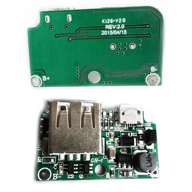 5V 1A MOBILE Power Bank Board Boost Power Module Lithium Battery ...