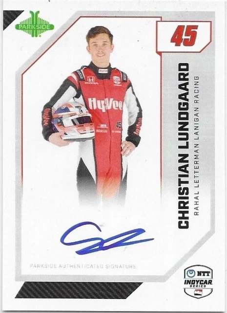 2024 PARKSIDE INDYCAR Indy Car Signature Series Christian Lundgaard ...