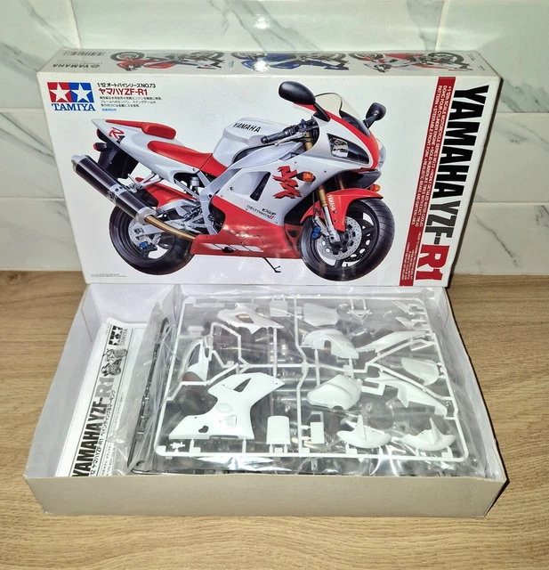 TAMIYA - YAMAHA YZF-R1 Model Motorbike Kit (1:12 Scale). £17.99 ...