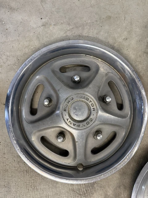 1974-1979 FORD F150 Truck Bronco Van 15" Mag Hubcaps Wheel Covers Set ...