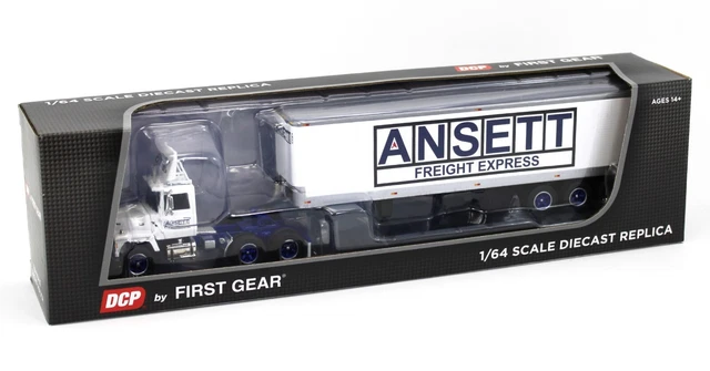 2022 DCP 1:64 *ANSETT FREIGHT EXPRESS* Ford LT-9000 & 40' Vintage ...