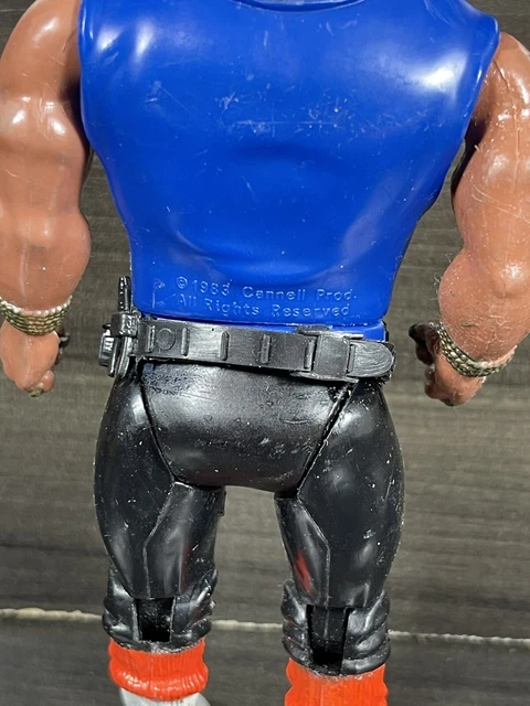 VINTAGE 1983 A-TEAM B.A. Baracus Mr. T Action 6 Inch Figure Cannell ...