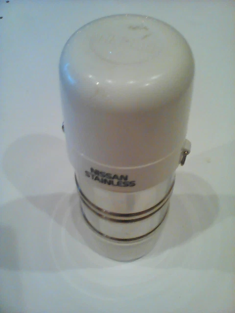 VINTAGE NISSAN NIPPON Sanso K.K. Stainless Steel Vacuum Insulated ...