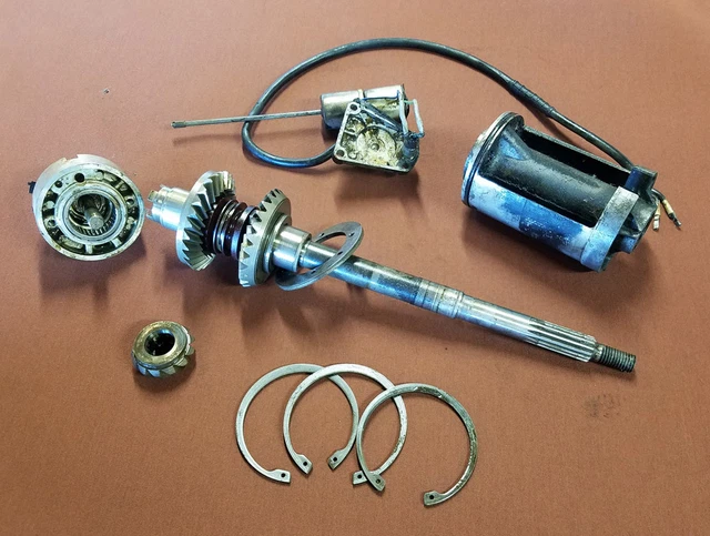 JOHNSON EVINRUDE HYDROELECTRIC Shift Complete Lower Unit / Gearcase ...