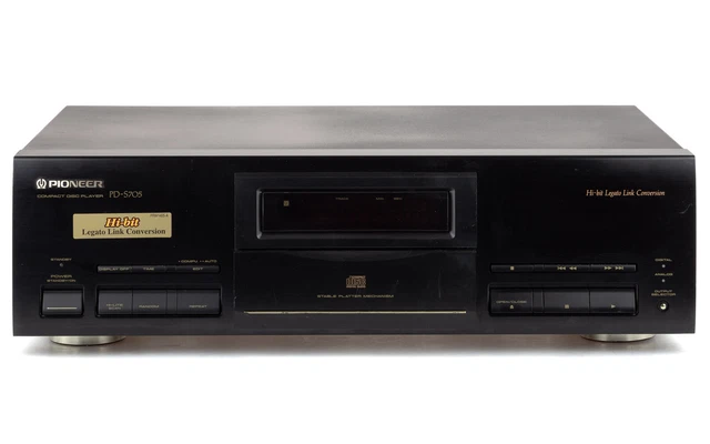 PIONEER PD-S705 CD Player + RC/Stable Platter/Serviced 1 Year Warranty ...