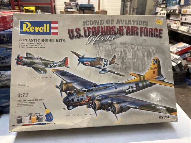 REVELL 05794 AVIATION Legends Air Force models Gift Set £35.00 ...