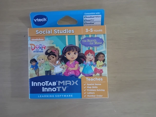 VTECH INNOTAB Software - Dora and Friends - Social Studies Learning ...