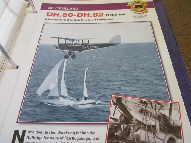 FASZINATION 7 14 De Havilland DH 50 DH 82 Rekorde EUR 4,14 - PicClick DE