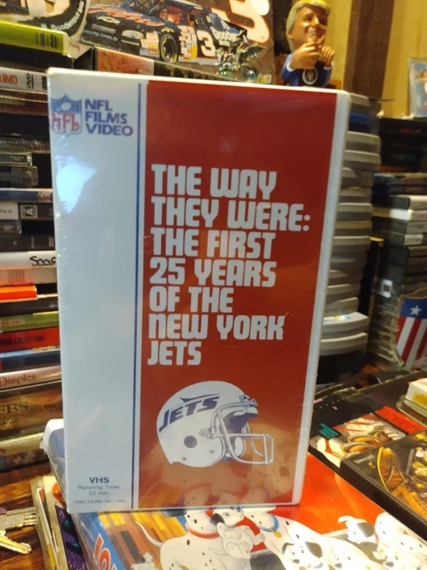 THE WAY THEY Were: The First 25 Years of the New York Jets (VHS) NEW ...