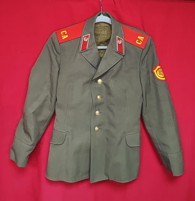 1972 RUSSIAN SOVIET Army Infantry Soldier Parade Uniform Jacket Sz 46 ...