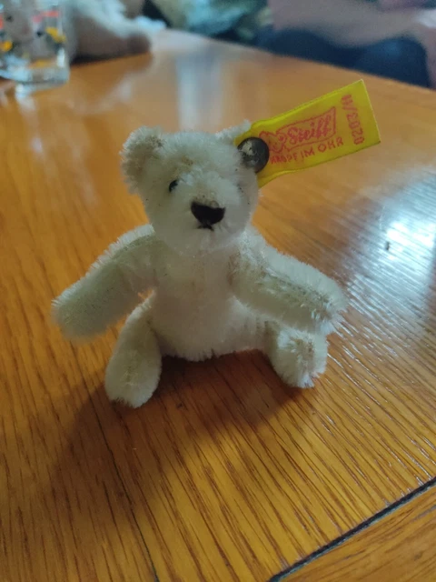 STEIFF - ORIGINAL Teddybaer weiß - USA Sammler-Ausgabe - 0203/11 TOP ...