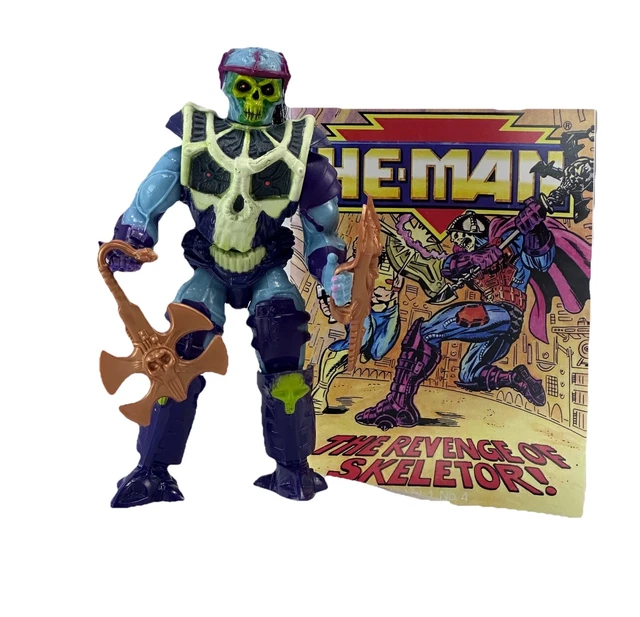 BATTLE BLADE SKELETOR He-Man New Adventures Masters Of The Universe ...